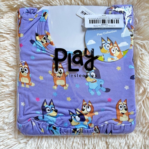 Little Sleepies | Dresses | Little Sleepies Bluey Bingo Flutter Twirl ...